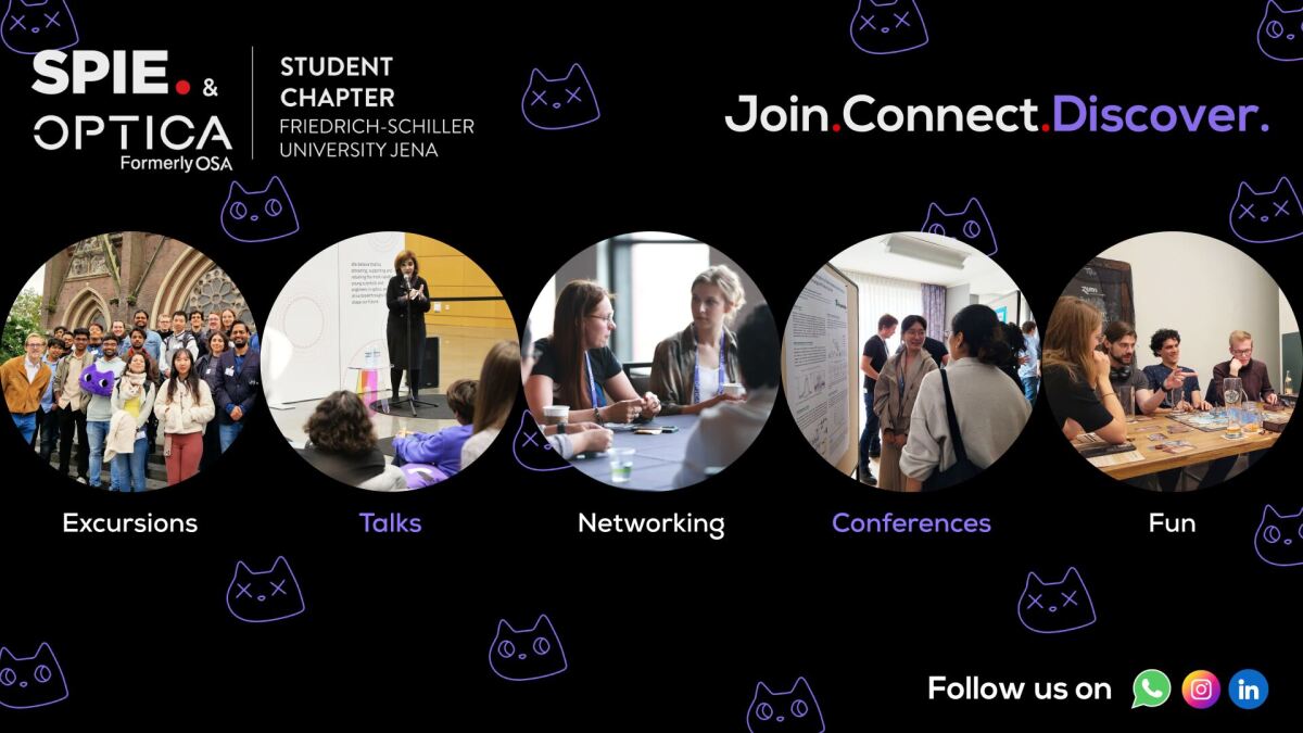 OPTICA & SPIE Student Chapter Jena